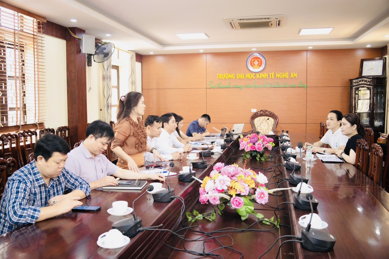 [nau.edu.vn] Trường Đại học Kinh tế Nghệ An đón tiếp và làm việc với ...