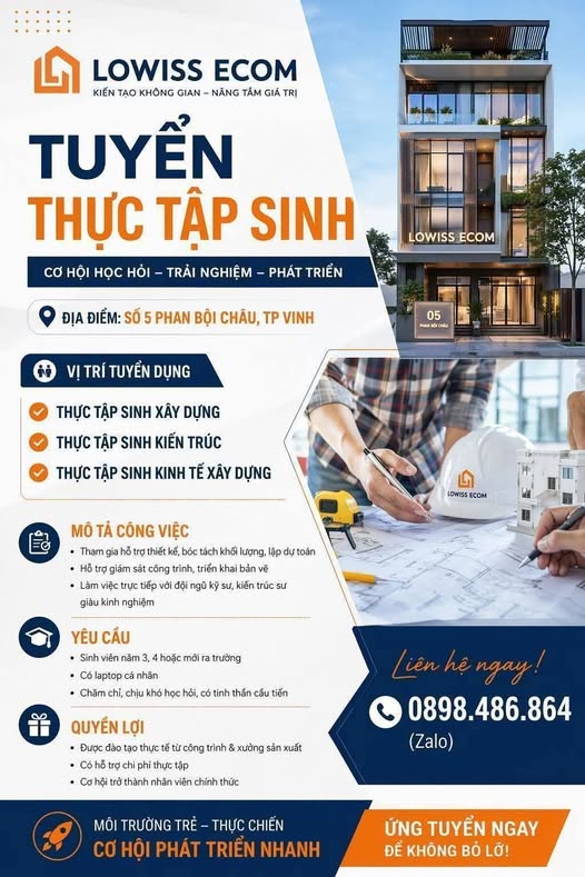 Môi trường trẻ – thực chiến – cơ hội phát triển nhanh